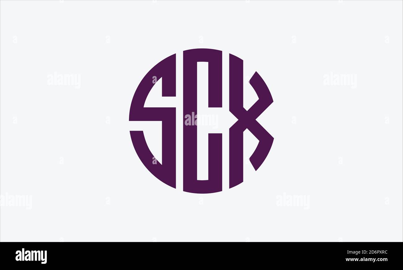 Letter scx logo Stock Vector Images - Alamy