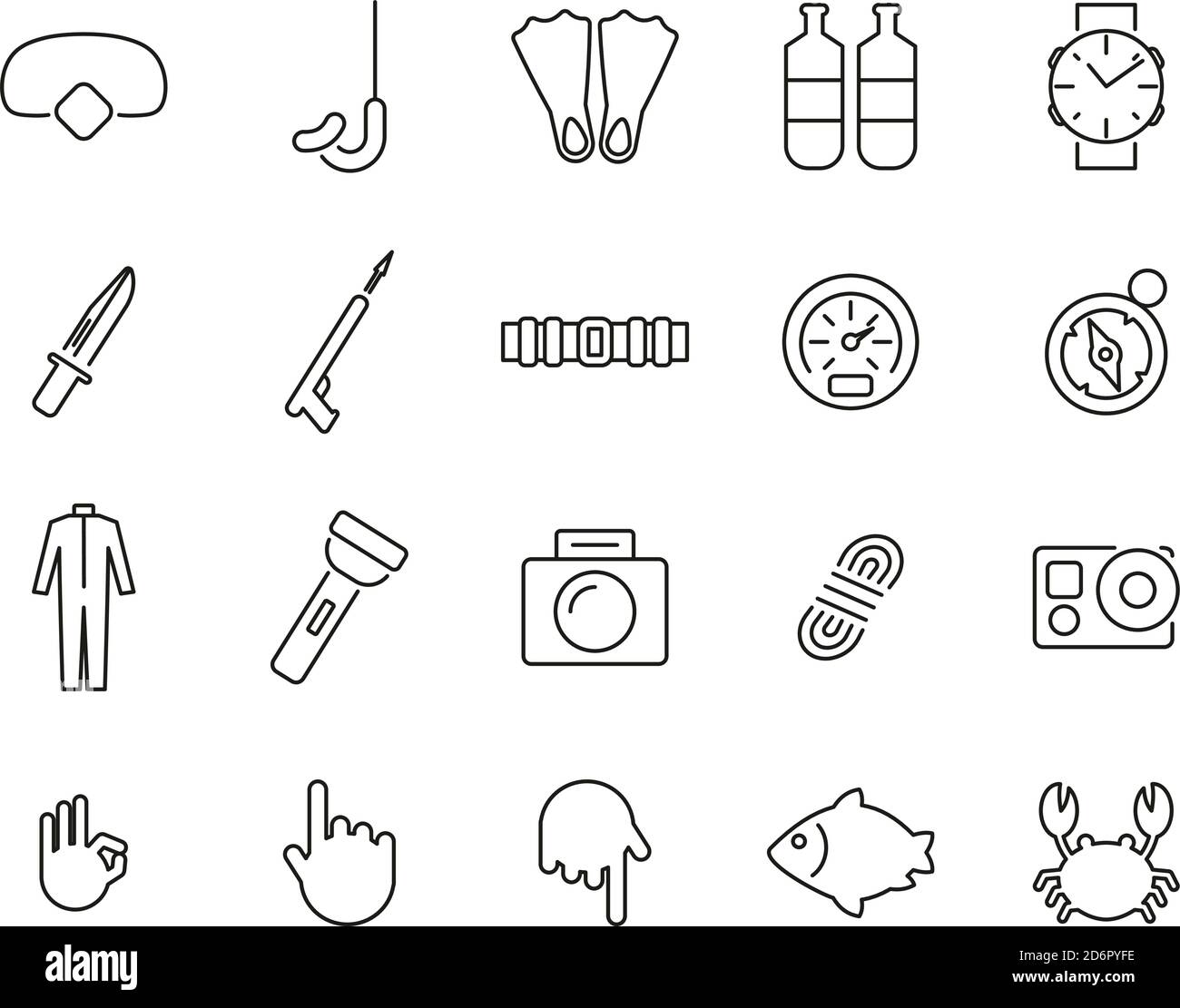 Black oxygen tank diving Cut Out Stock Images & Pictures - Alamy