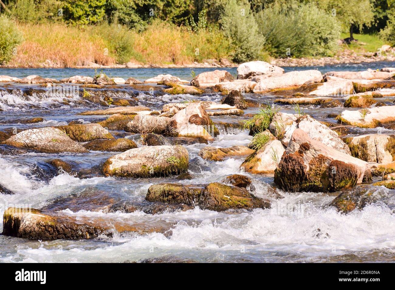 Water Splash Waterfall Stock Photo - Alamy