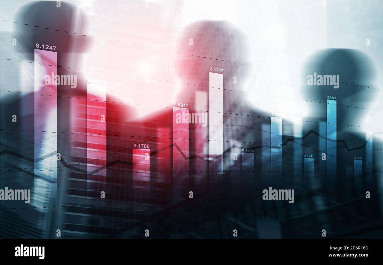 Universal background for a stock market presentation Stock Photo - Alamy