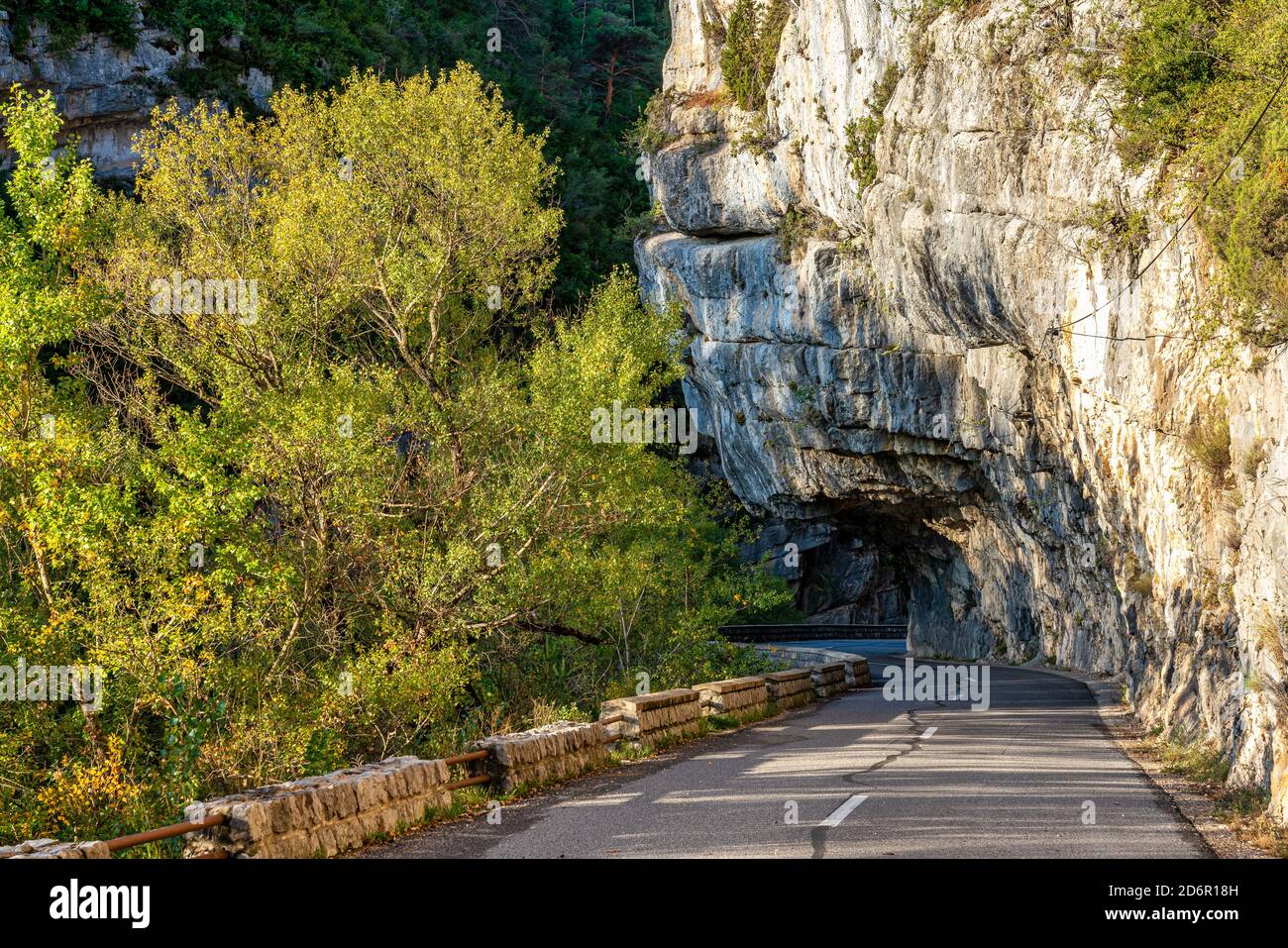 Verdon Gorge, Gorges du Verdon, amazing landscape of the famous canyon ...