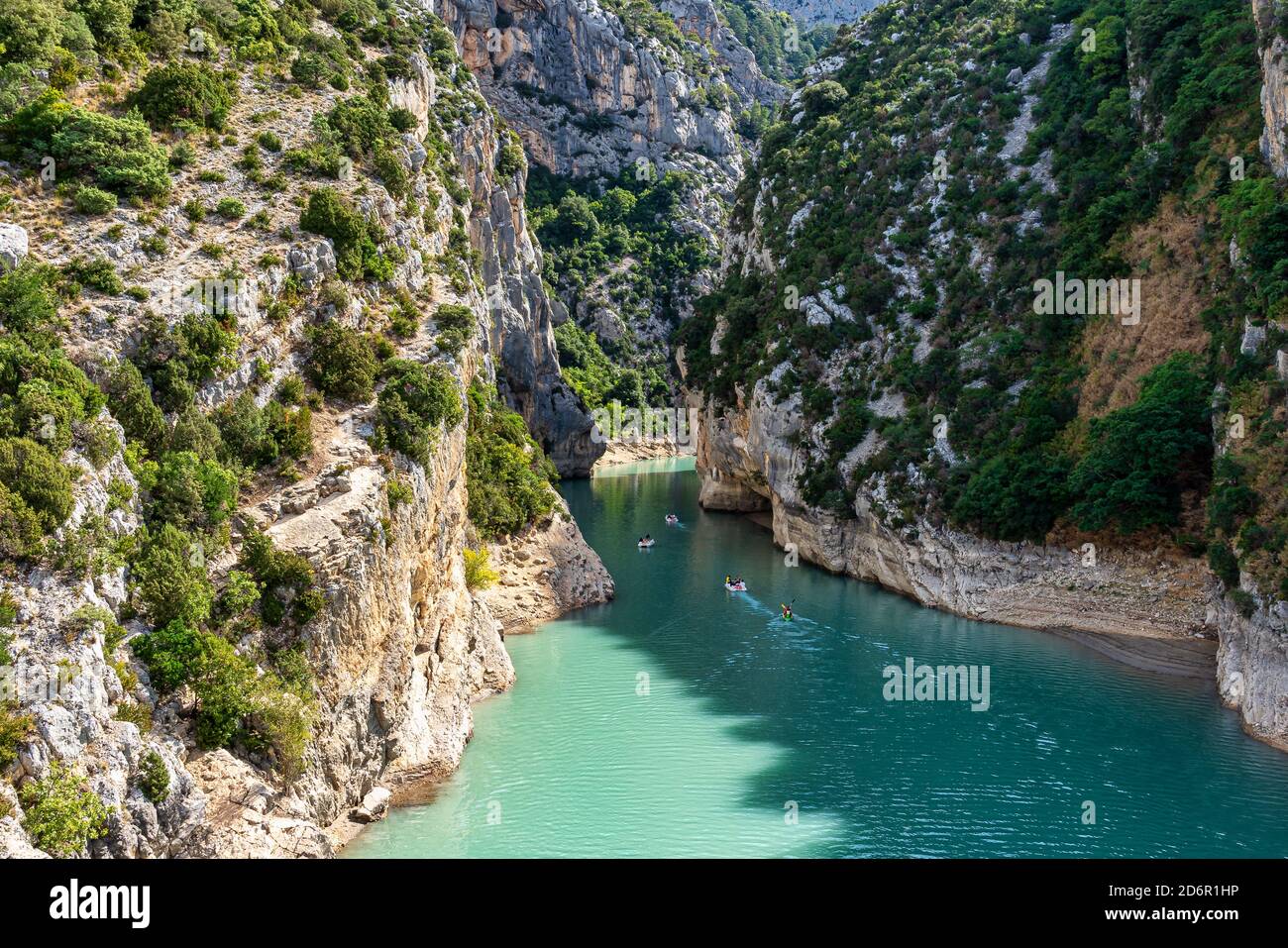 Verdon Gorge, Gorges du Verdon, amazing landscape of the famous canyon ...