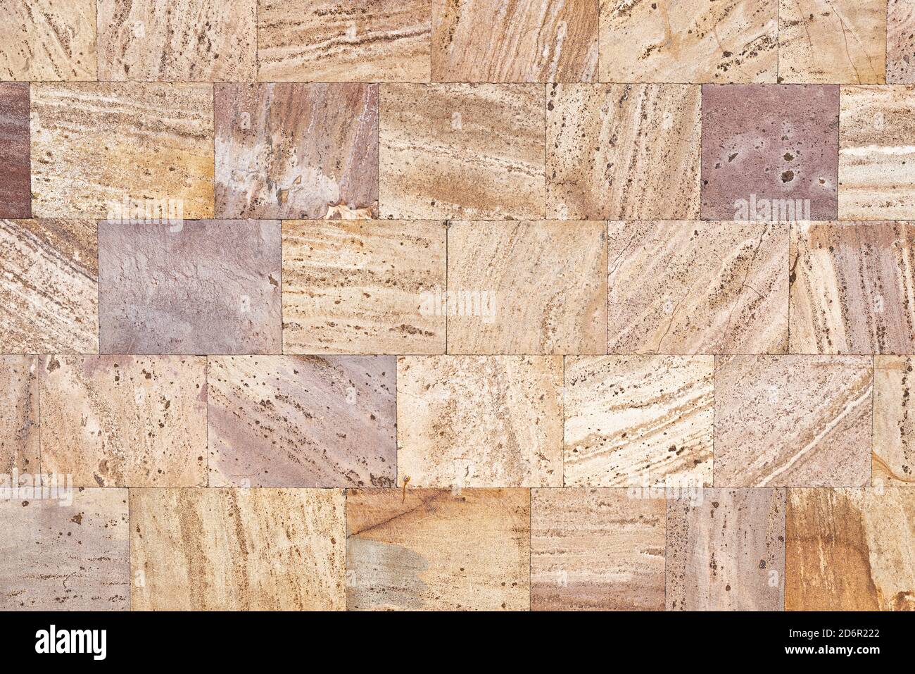 Armenian volcanic tuff wall texture, surface of natural building stone ...