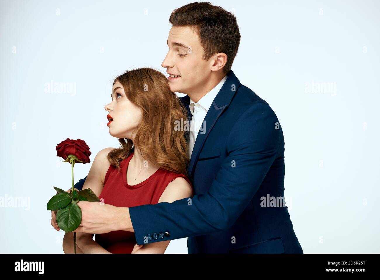 Beautiful couple charm relationship romance roses luxury love light ...