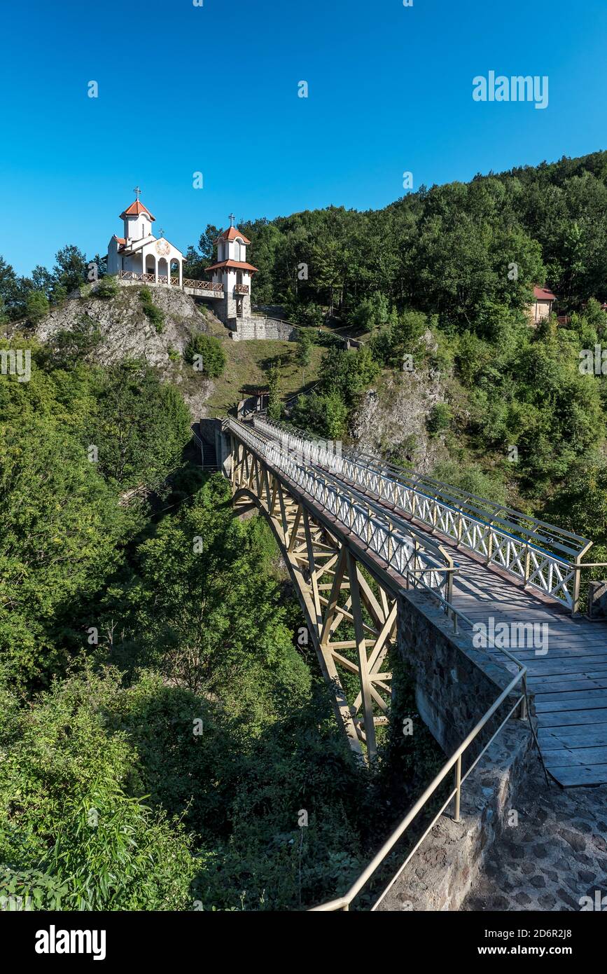 Church of the Transfiguration in Prolom Banja. Serbia Stock Photo - Alamy