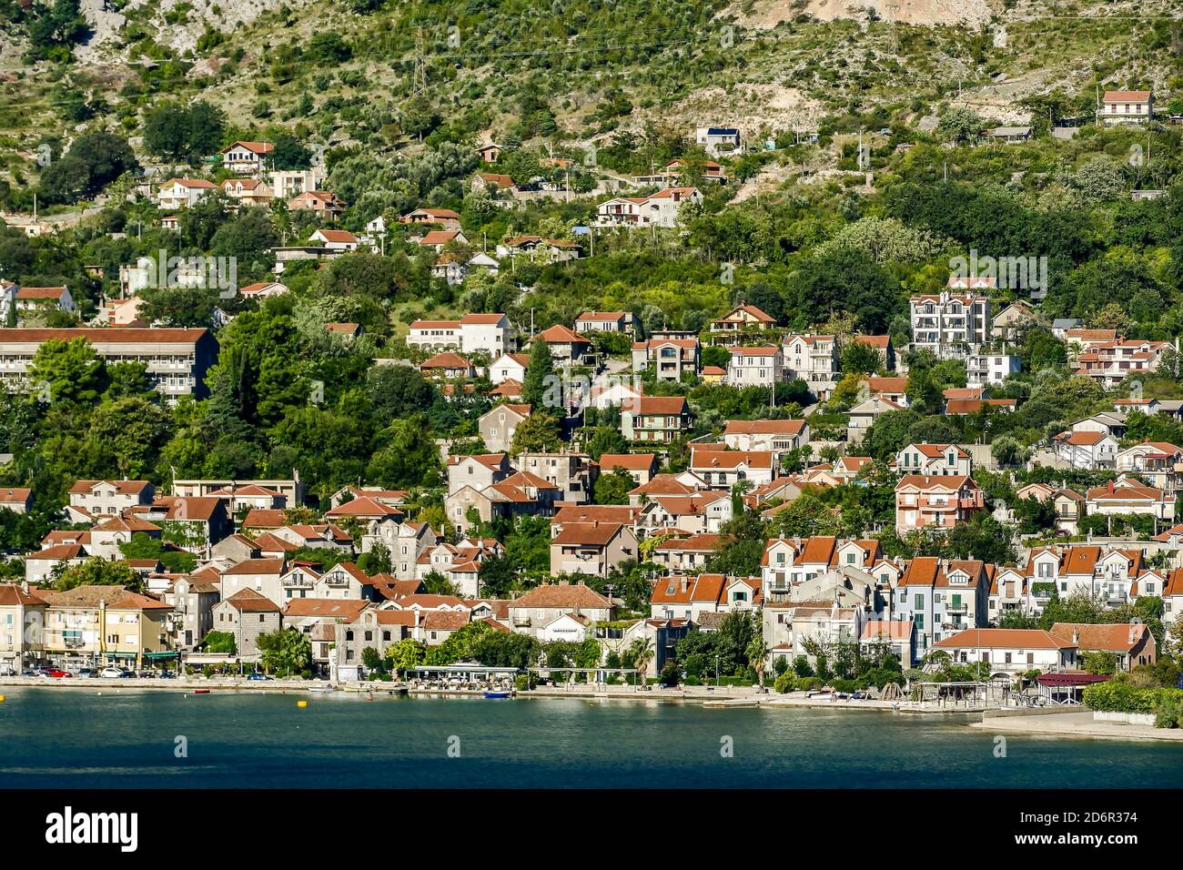 European Landscape View in Montenegro Stock Photo - Alamy
