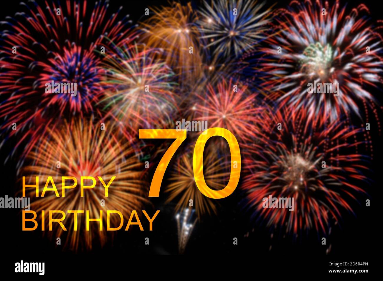 70th happy anniversary greeting text hi-res stock photography and ...