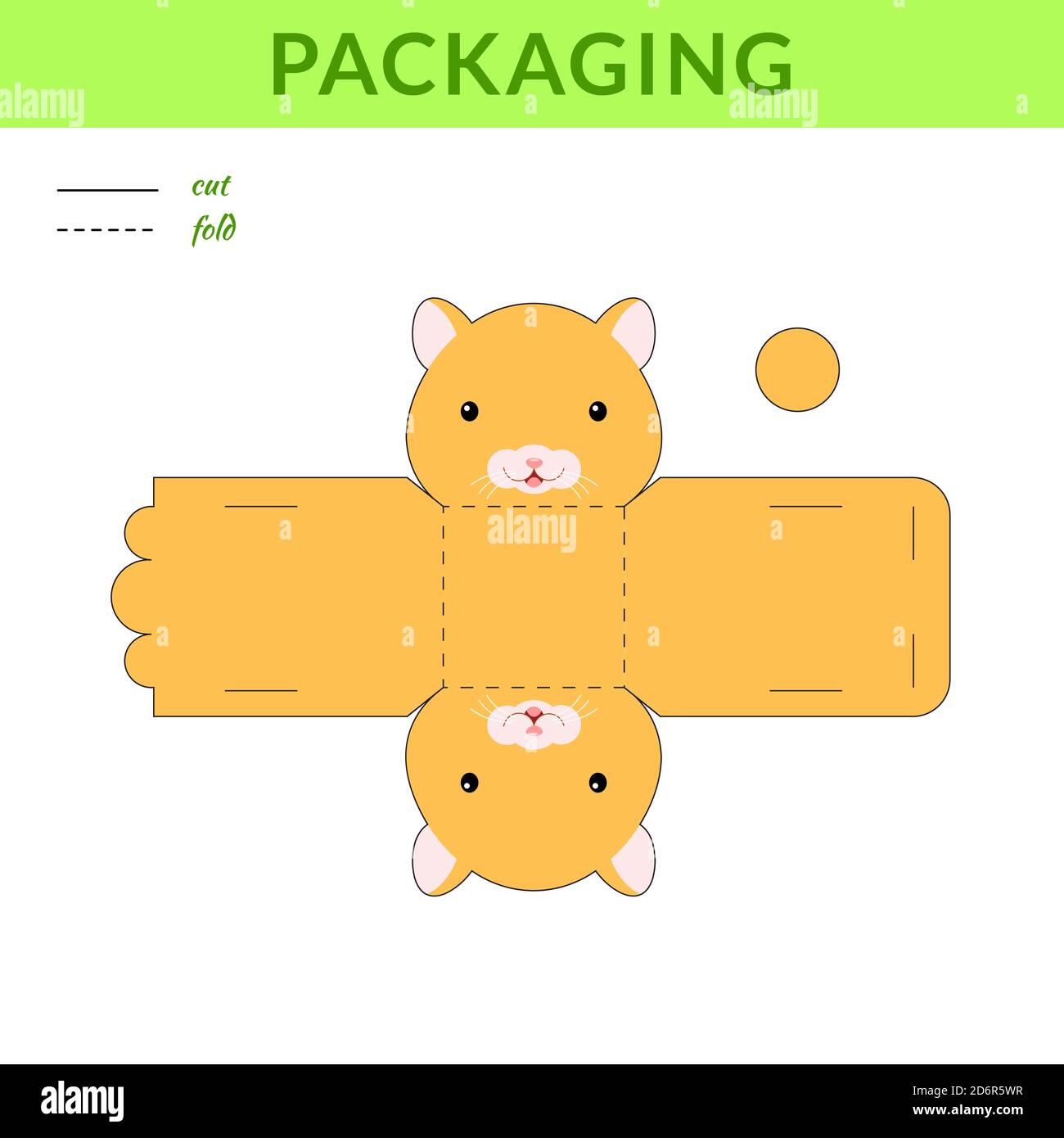 DIY party favor hamster box for birthdays, baby showers for sweets ...