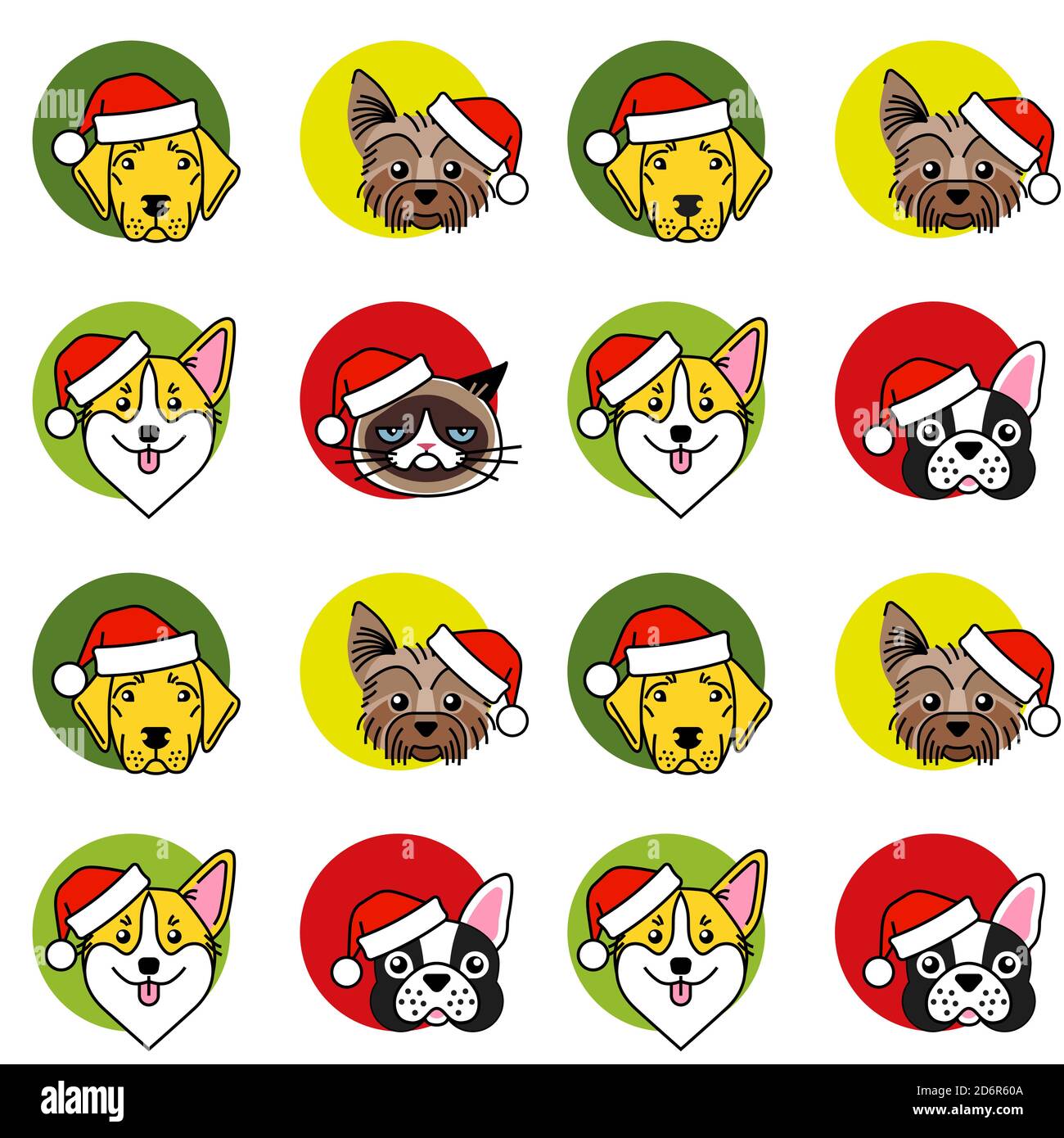 Grumpy dogs Stock Vector Images - Alamy