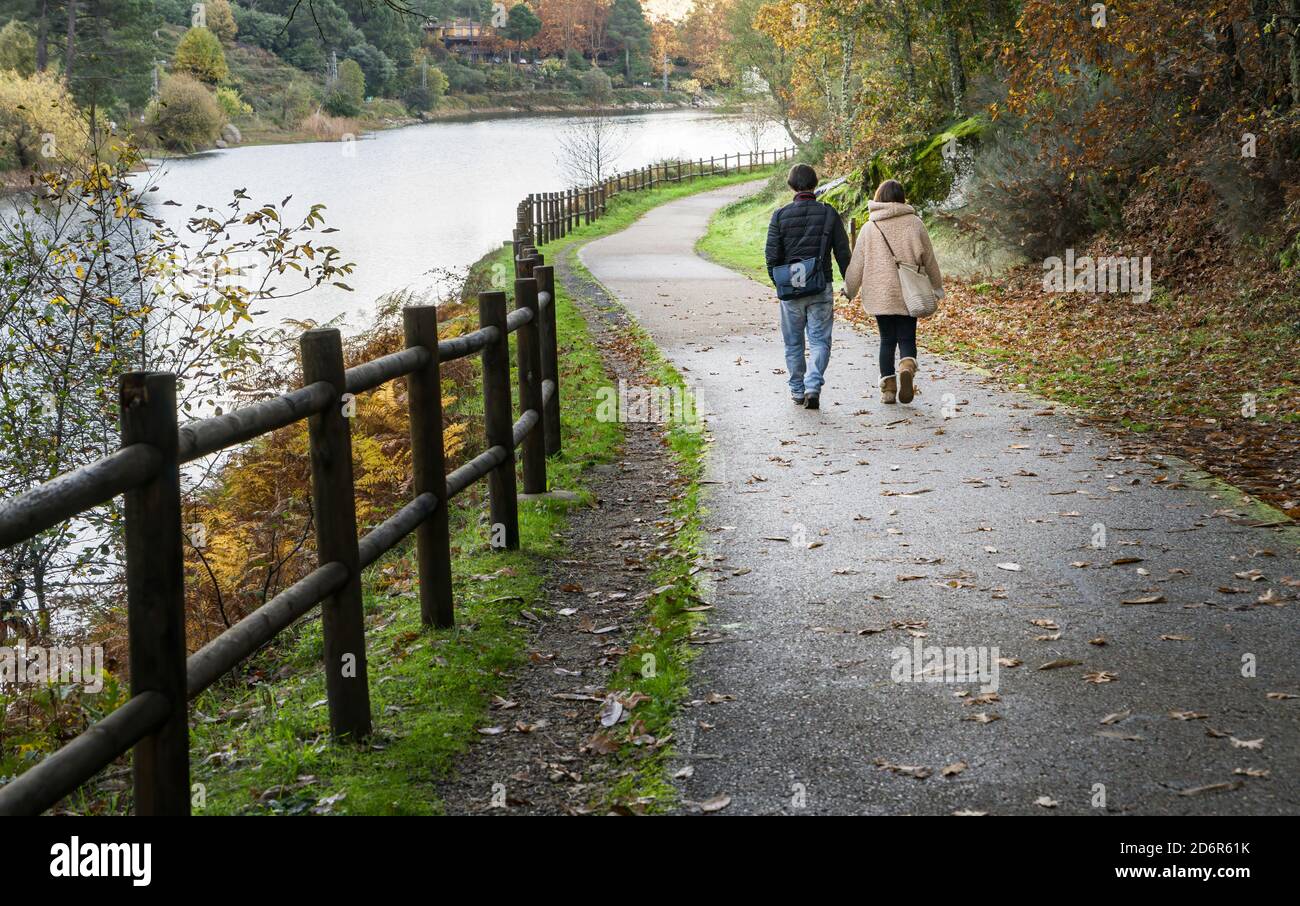Walking backwards hi-res stock photography and images - Alamy