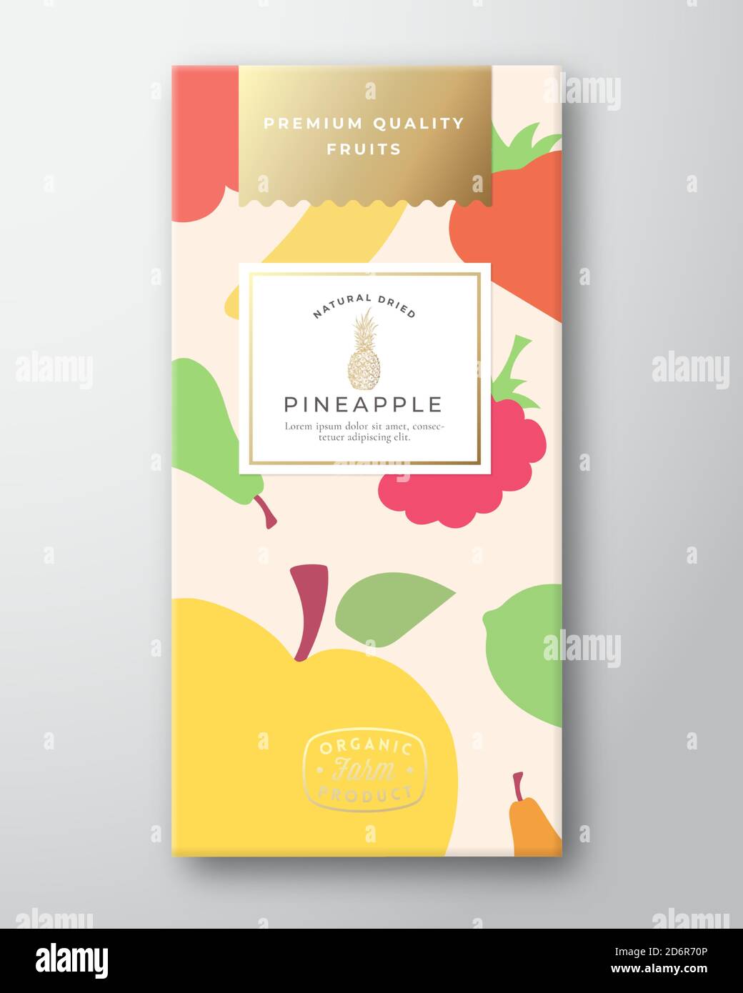 Fruit Product Label Design