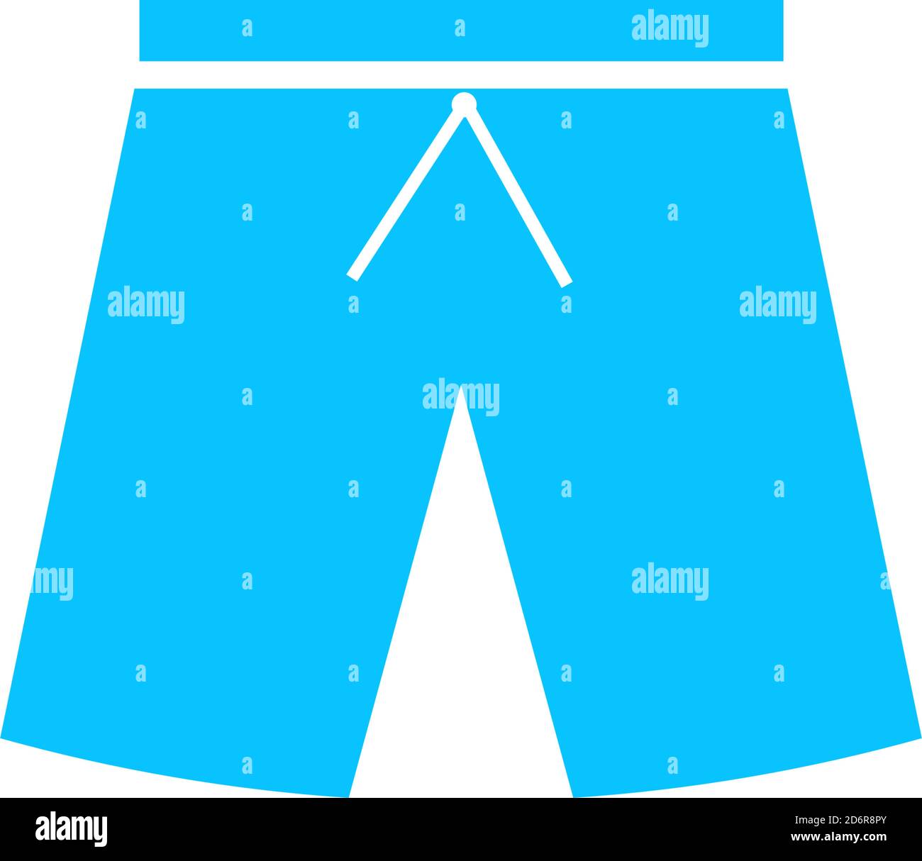 Blue wool trousers Stock Vector Images - Alamy