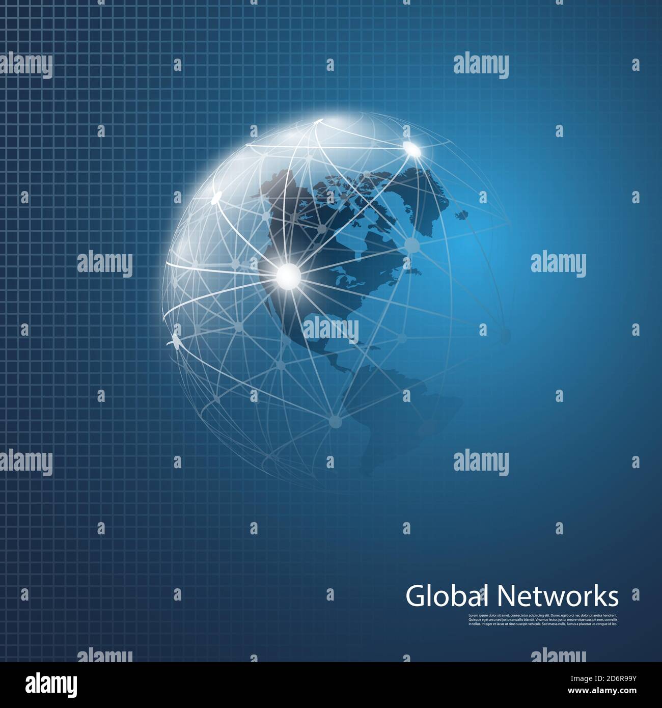 Abstract Modern 3D Digital Information Vector Background, Template for ...