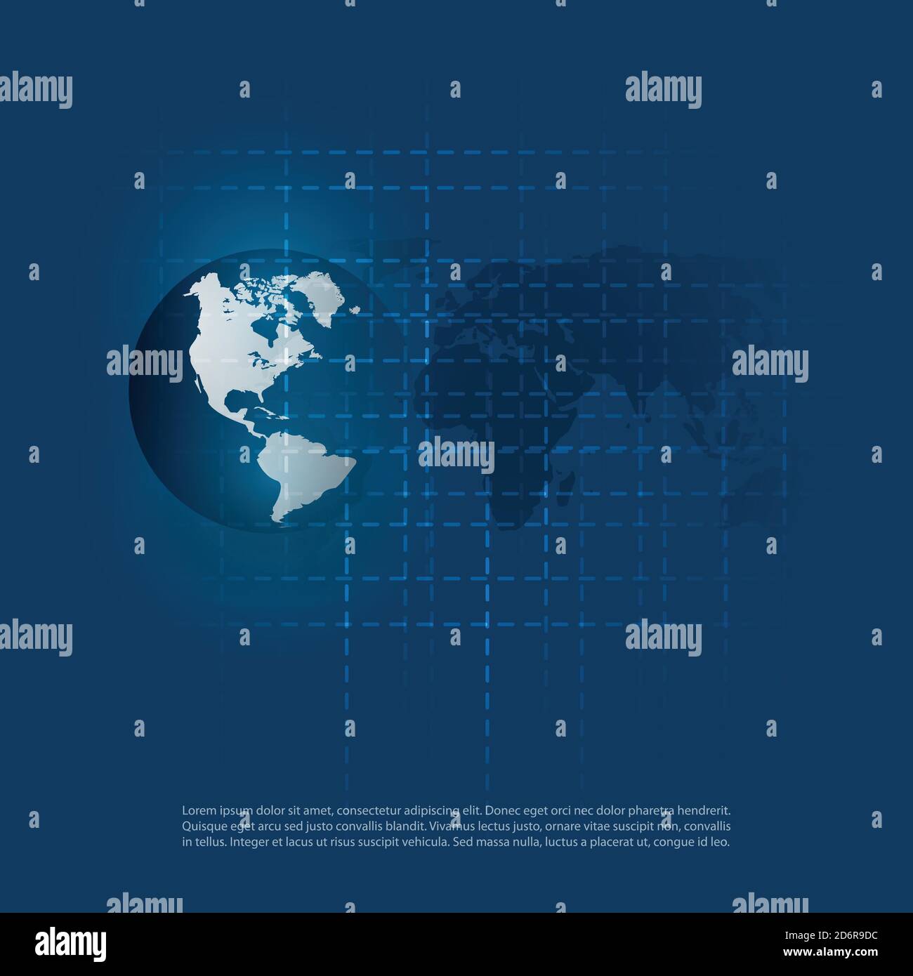 Dark Blue Modern Minimal Style Cloud Computing, Networks Structure ...
