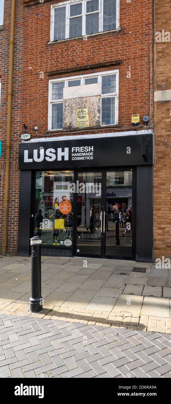 Lush store sign hi-res stock photography and images - Alamy