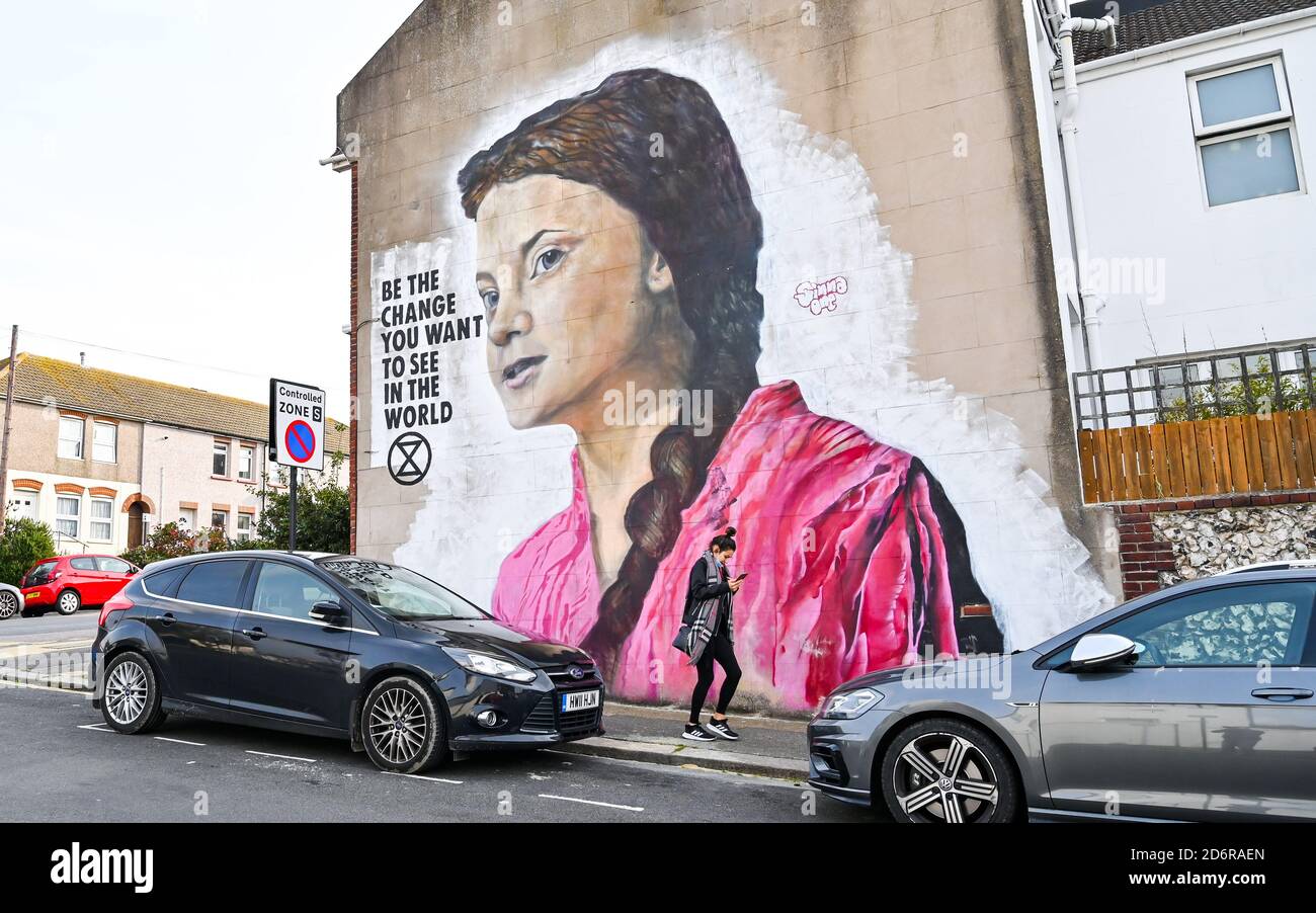 Greta Thunberg Climate Change High Resolution Stock Photography and ...