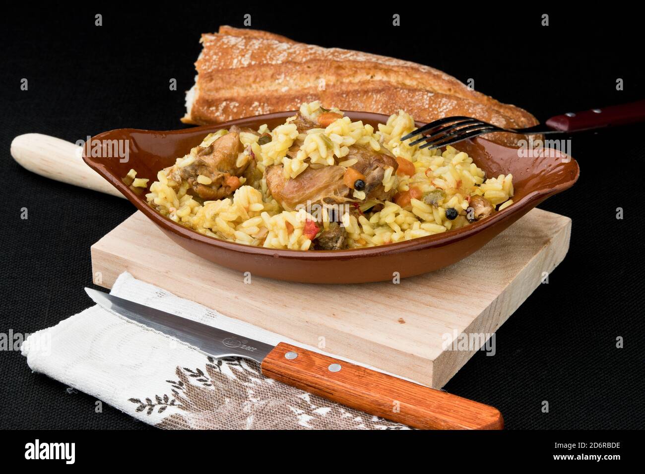 Rice with rabbit is a tasty, nutritious and full of flavor dish. To ...