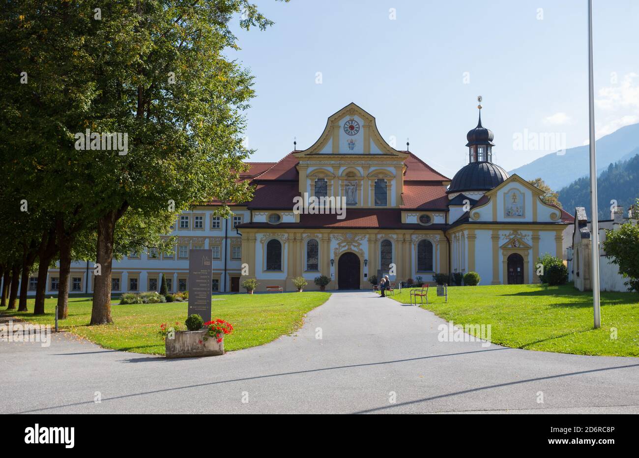 Cistercian Stams Abbey (Stift Stams) in Stams, Imst district, Tyrol ...