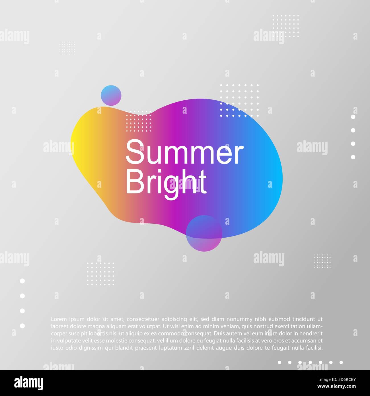 Summer bright party poster wiht colorful liquid form. Club night flyer ...