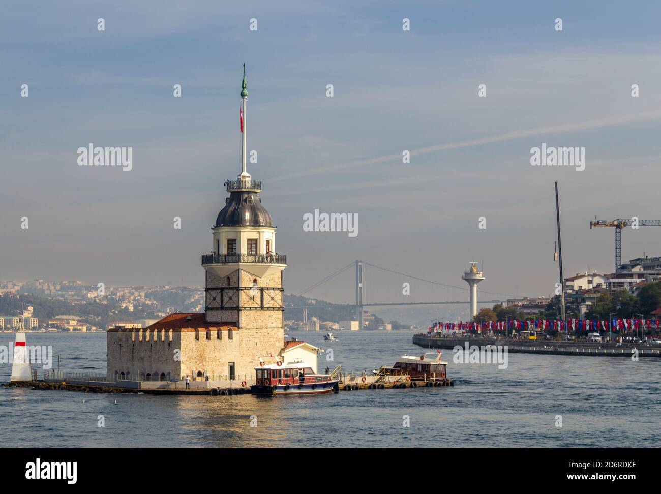 Kiz kulesi maiden tower istanbul hi-res stock photography and images ...