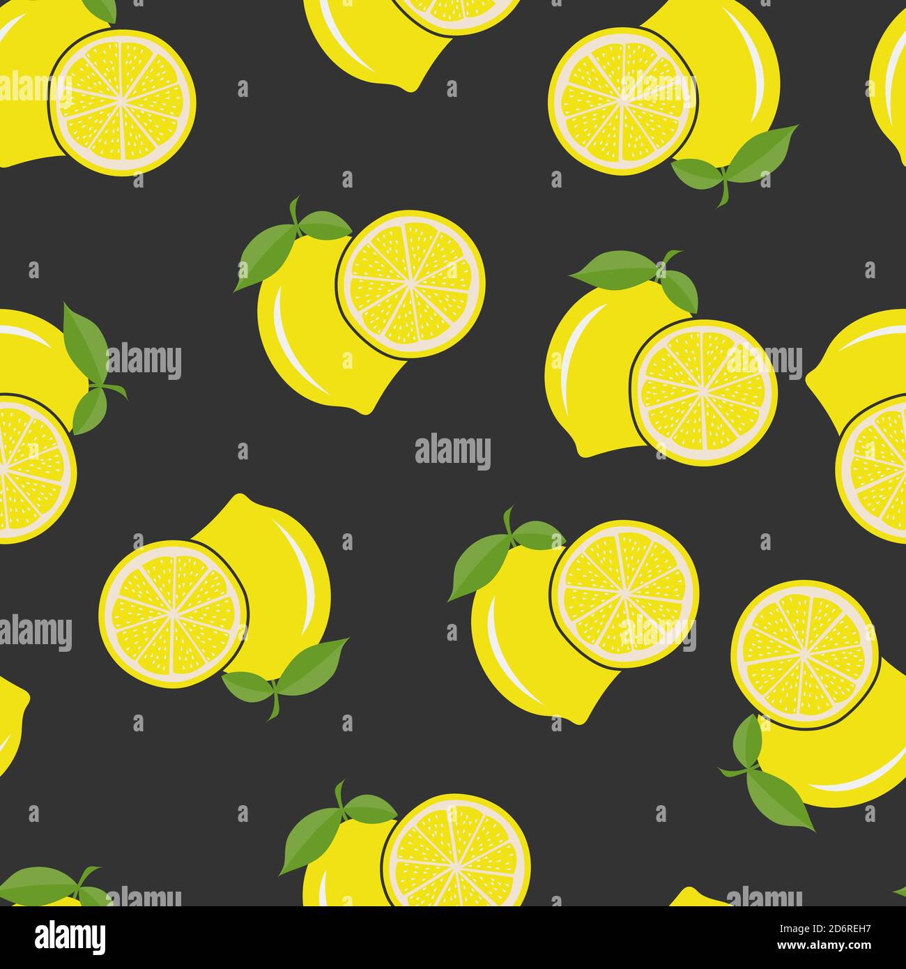 Lemon seamless abstract pattern for simple backgrounds, textures, and ...