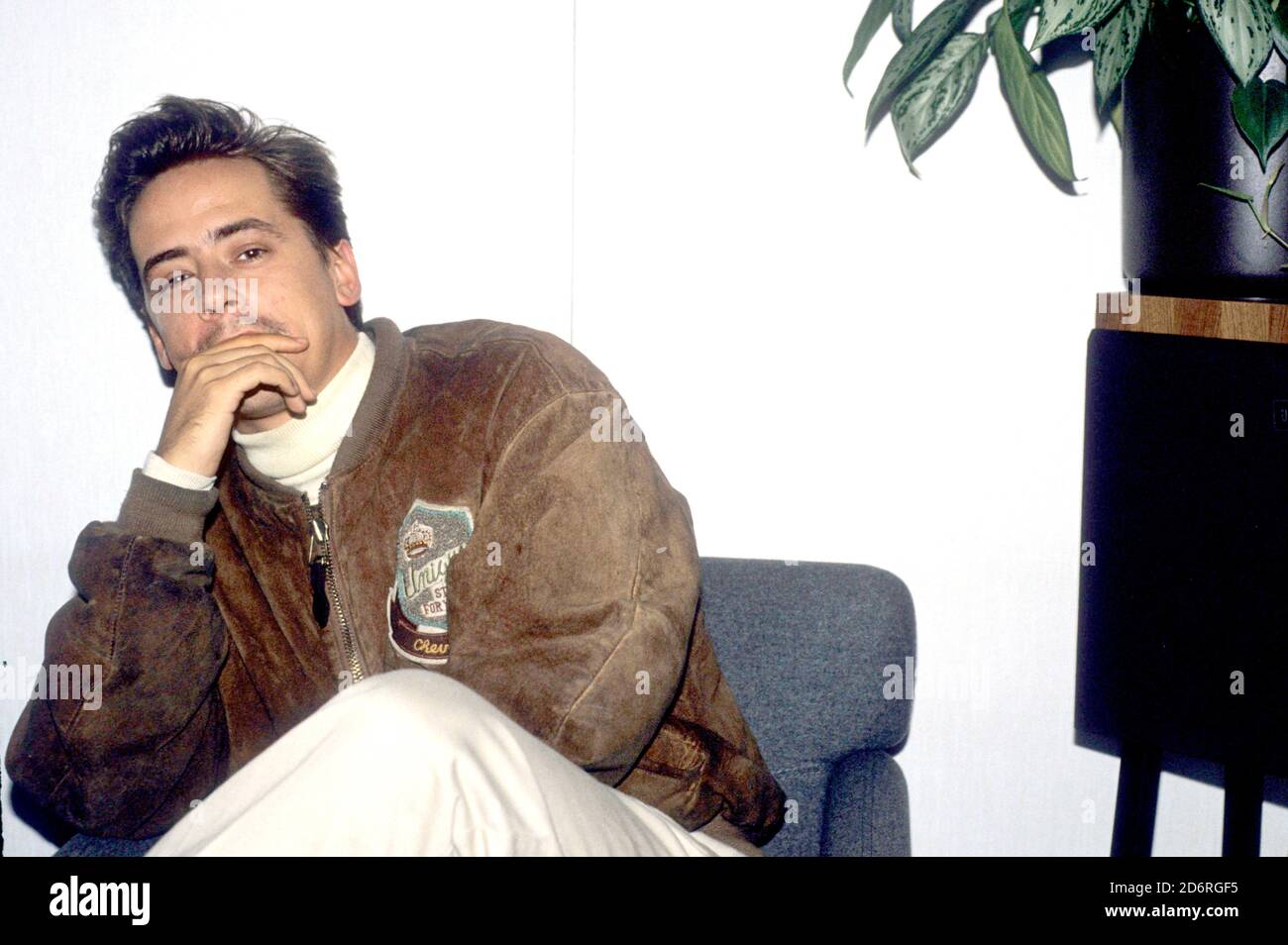 Nick Heyward at a photoshoot at Warner Bros. Records. London, 08/02 ...