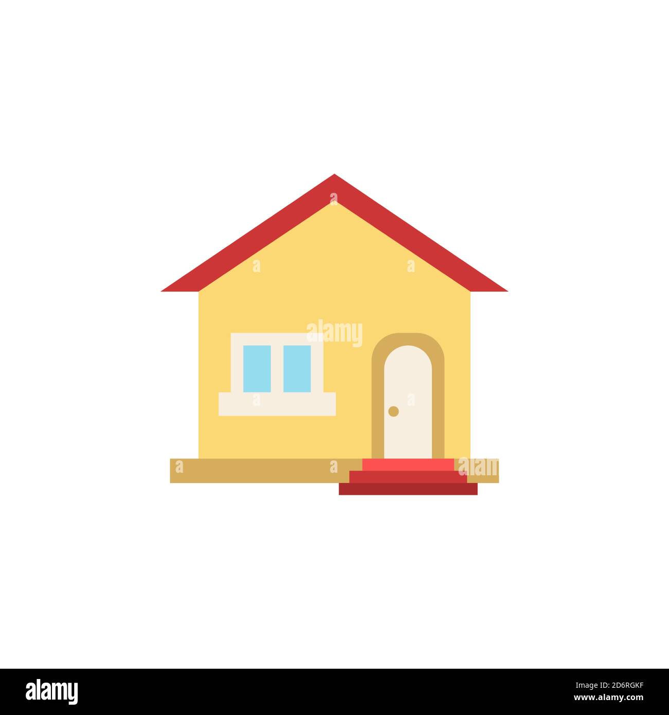 Home icon. Simple element from buildings collection. Creative Home icon ...