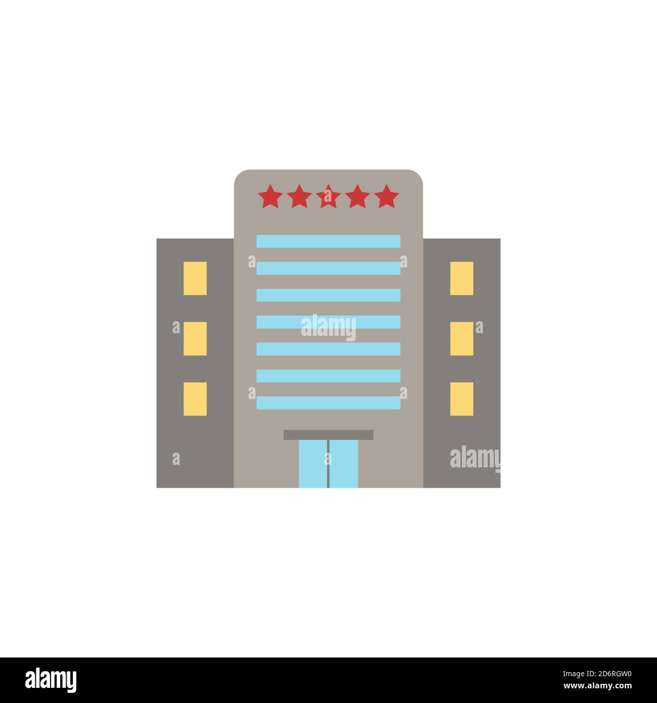 Hotel icon. Simple element from buildings collection. Creative Hotel ...