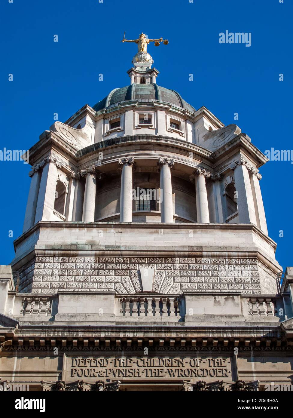 Scales of Justice of the Central Criminal Court fondly known as the Old ...