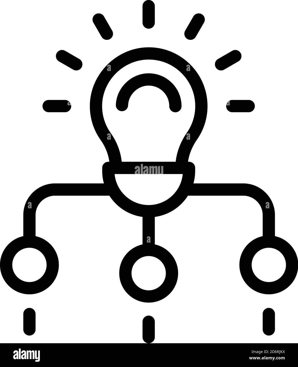 Innovative idea icon, outline style Stock Vector Image & Art - Alamy