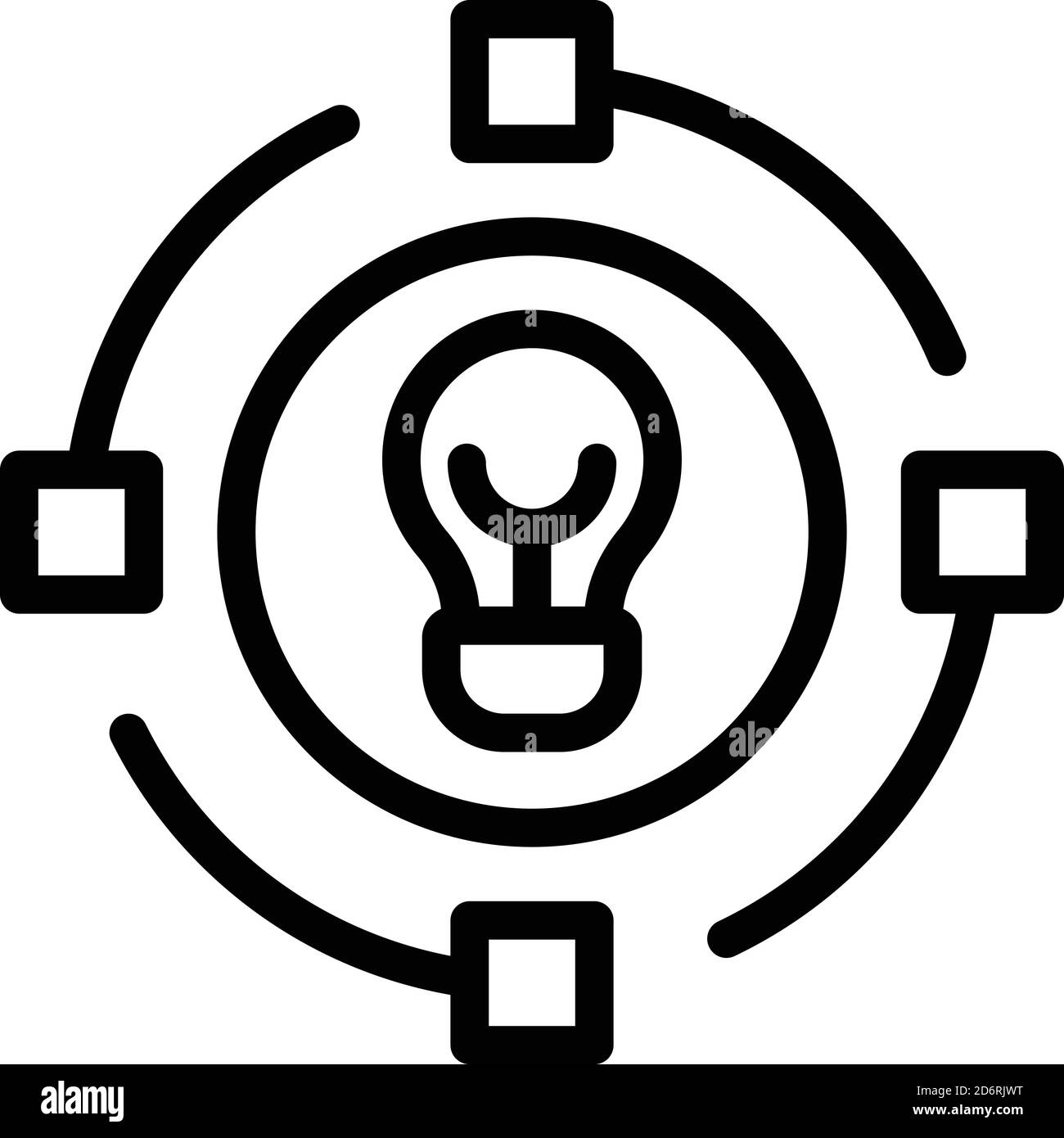 Startup money thinking icon Black and White Stock Photos & Images - Alamy