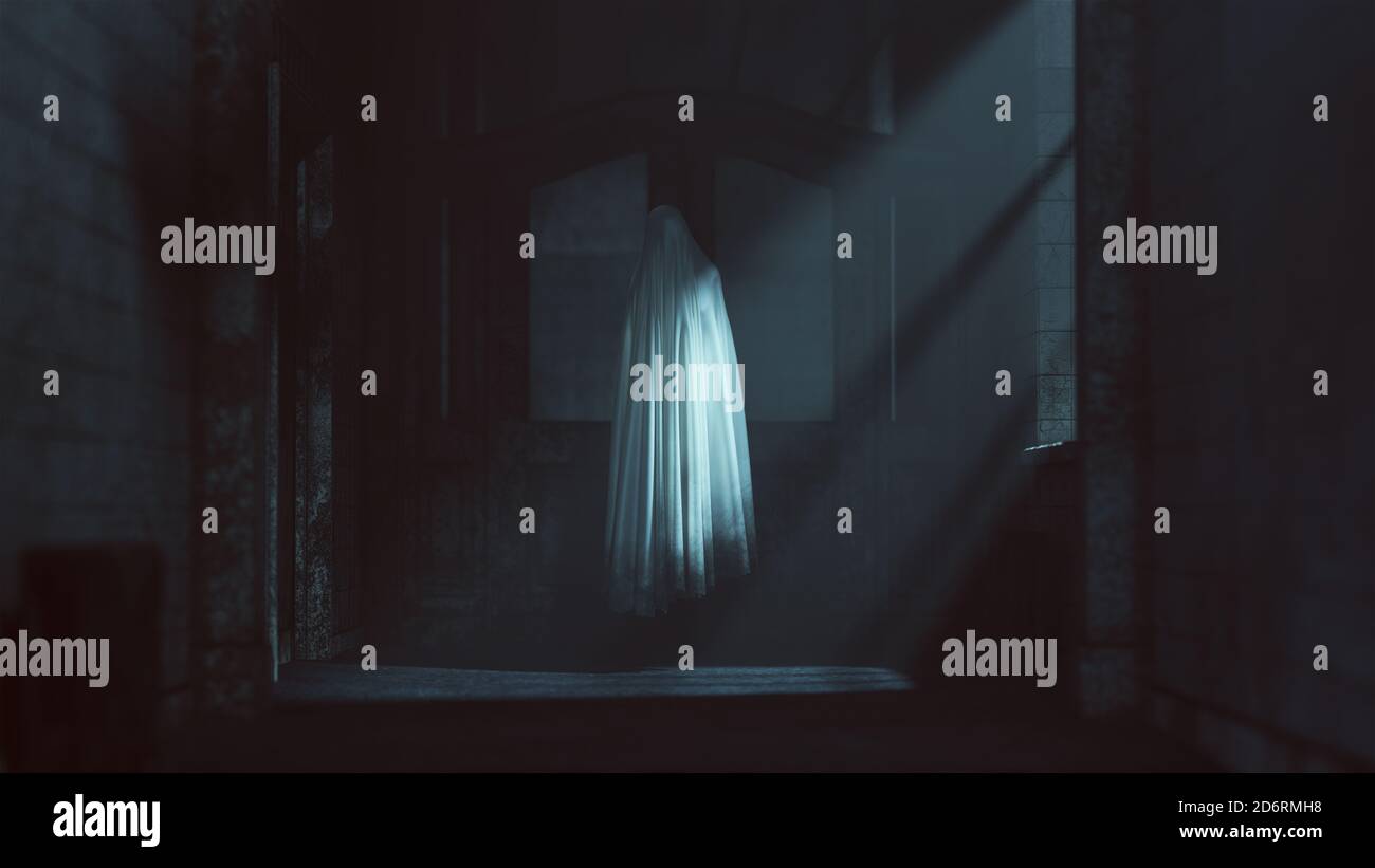 Woman spirit floating into the light hi-res stock photography and ...