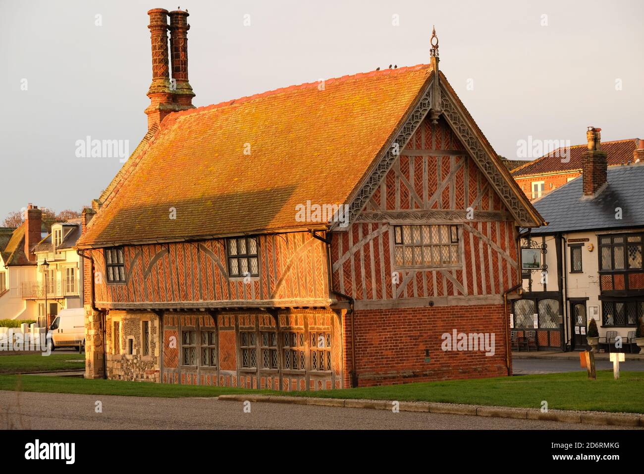 Moot Hall Aldeburgh Town Hall, and Civic Building historic intricate ...