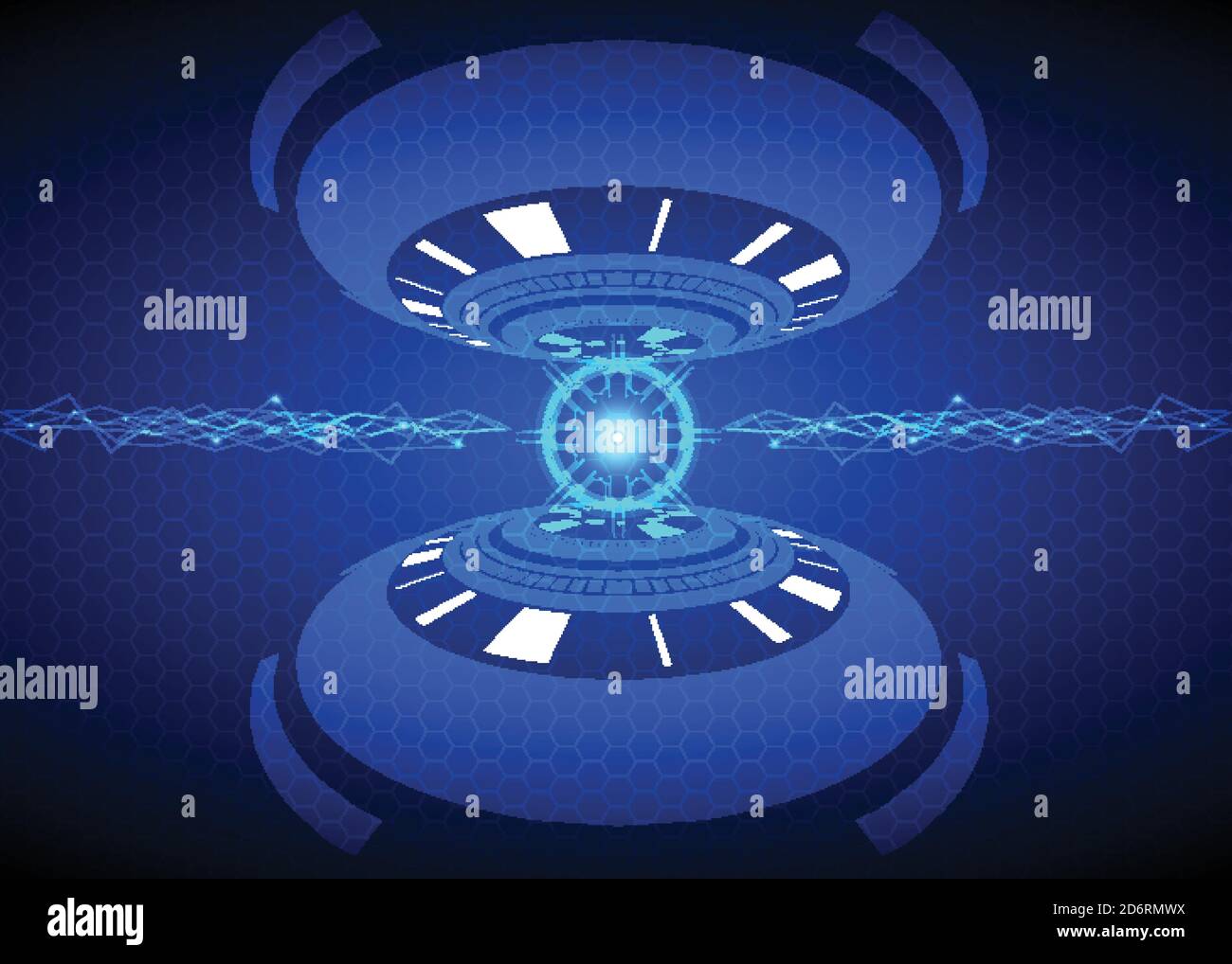 Cyber security technology background composed of lines mesh. Concept ...