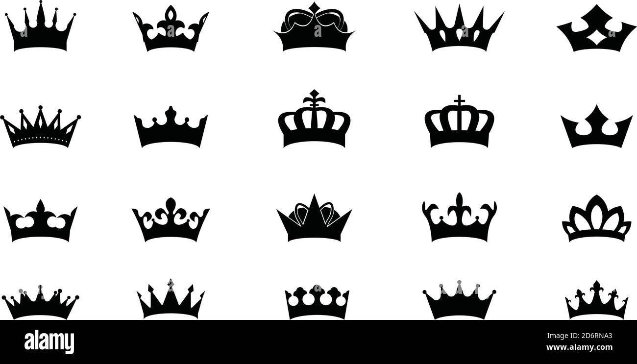 Symbols of a monarch Cut Out Stock Images & Pictures - Alamy