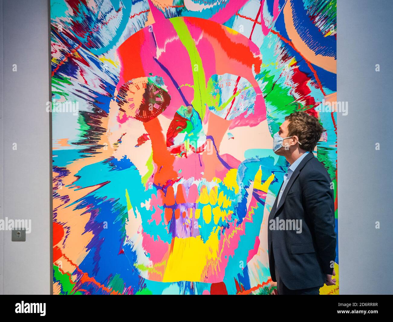 London, UK. 19th Oct, 2020. Damien Hirst, Beautiful Hours Spin Painting ...