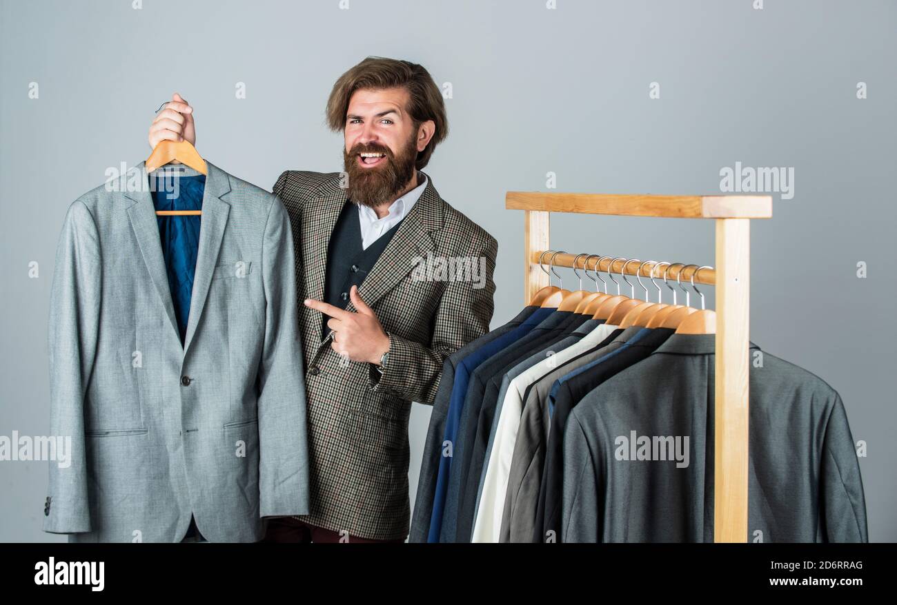 Fashioner man designing formal clothes premium quality, good suit ...