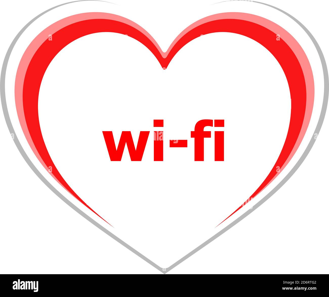 Text wi fi. web design concept Stock Photo - Alamy
