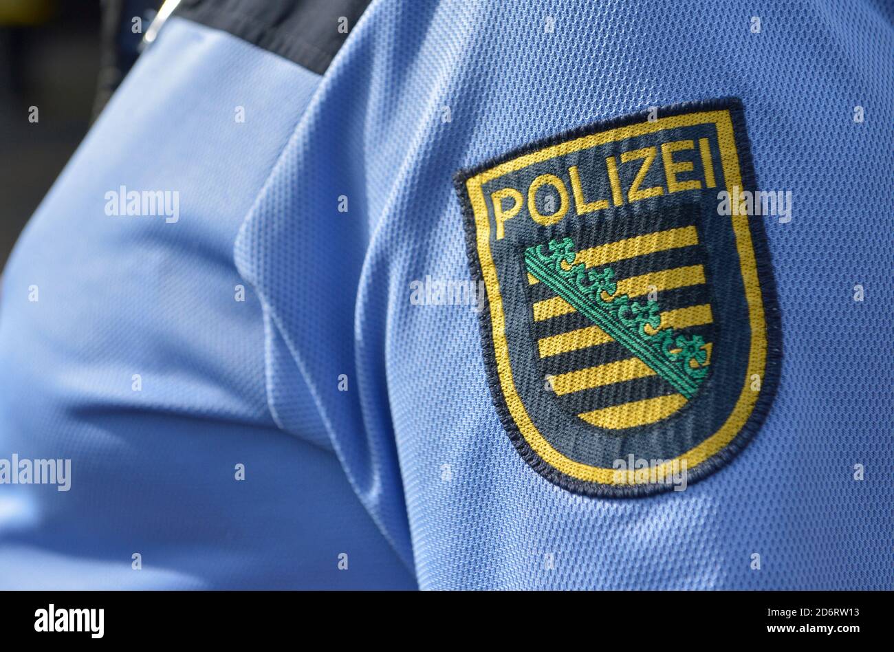 Saxon police coat of arms hi-res stock photography and images - Alamy