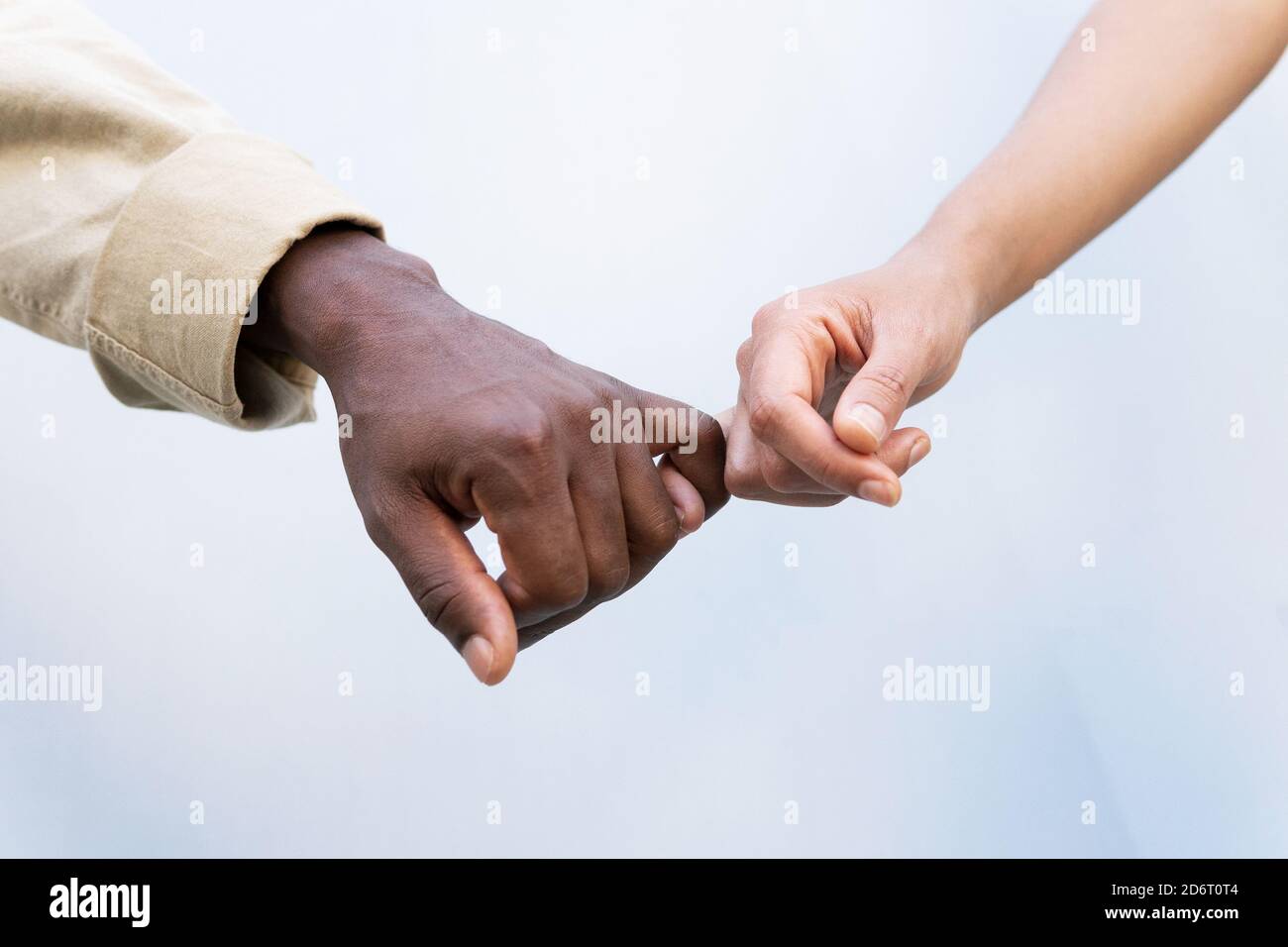 Couple holding hands friend bonding hi-res stock photography and images ...