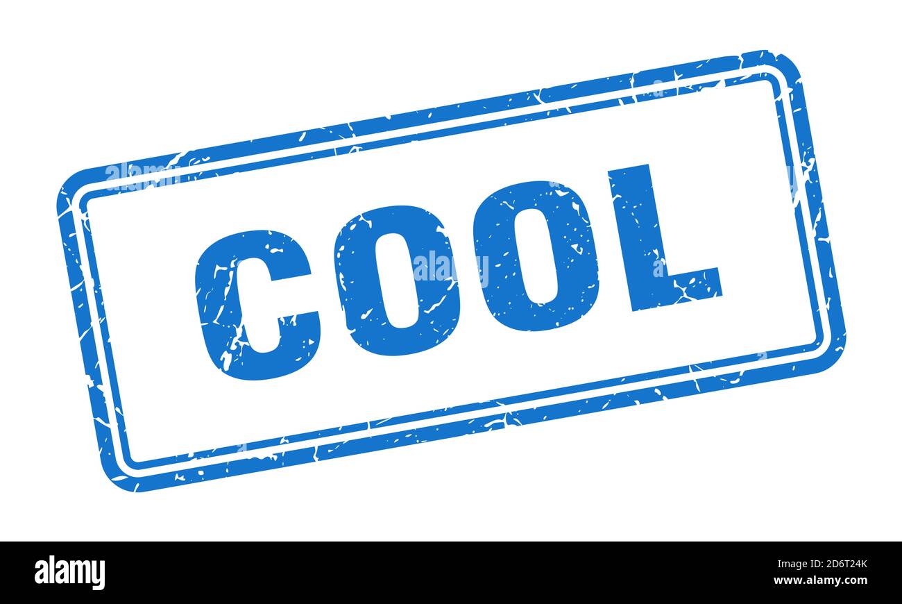 cool stamp. square grunge sign isolated on white background Stock Vector Image & Art - Alamy