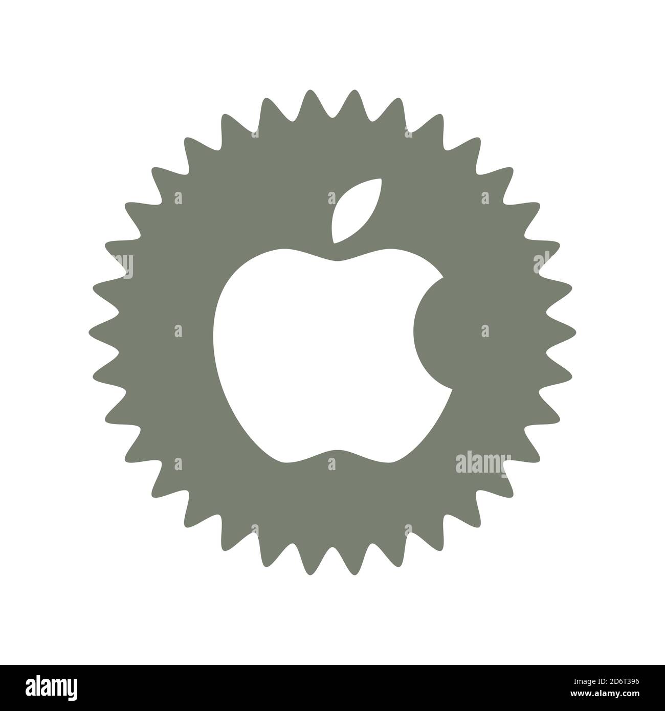 Apple company logo Cut Out Stock Images & Pictures - Alamy