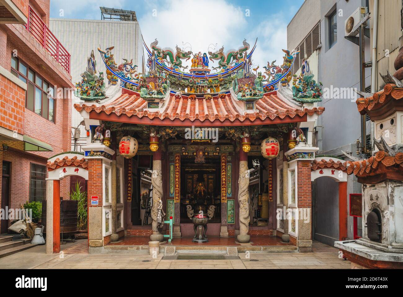 October 16, 2020: The Founding Mazu Temple, was built in 1662 during ...