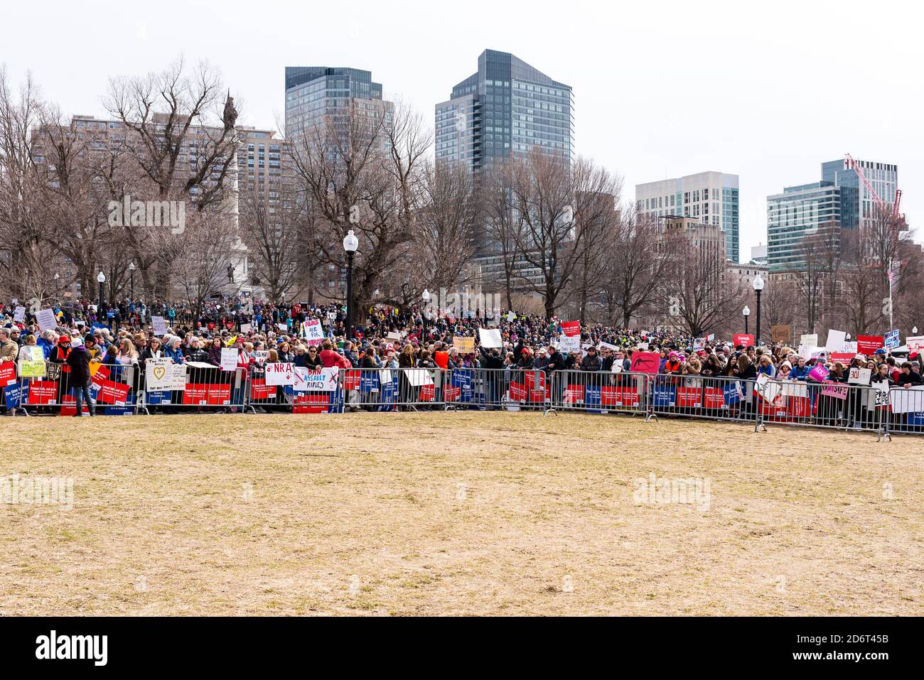 Safety barrier outside school hi-res stock photography and images - Alamy