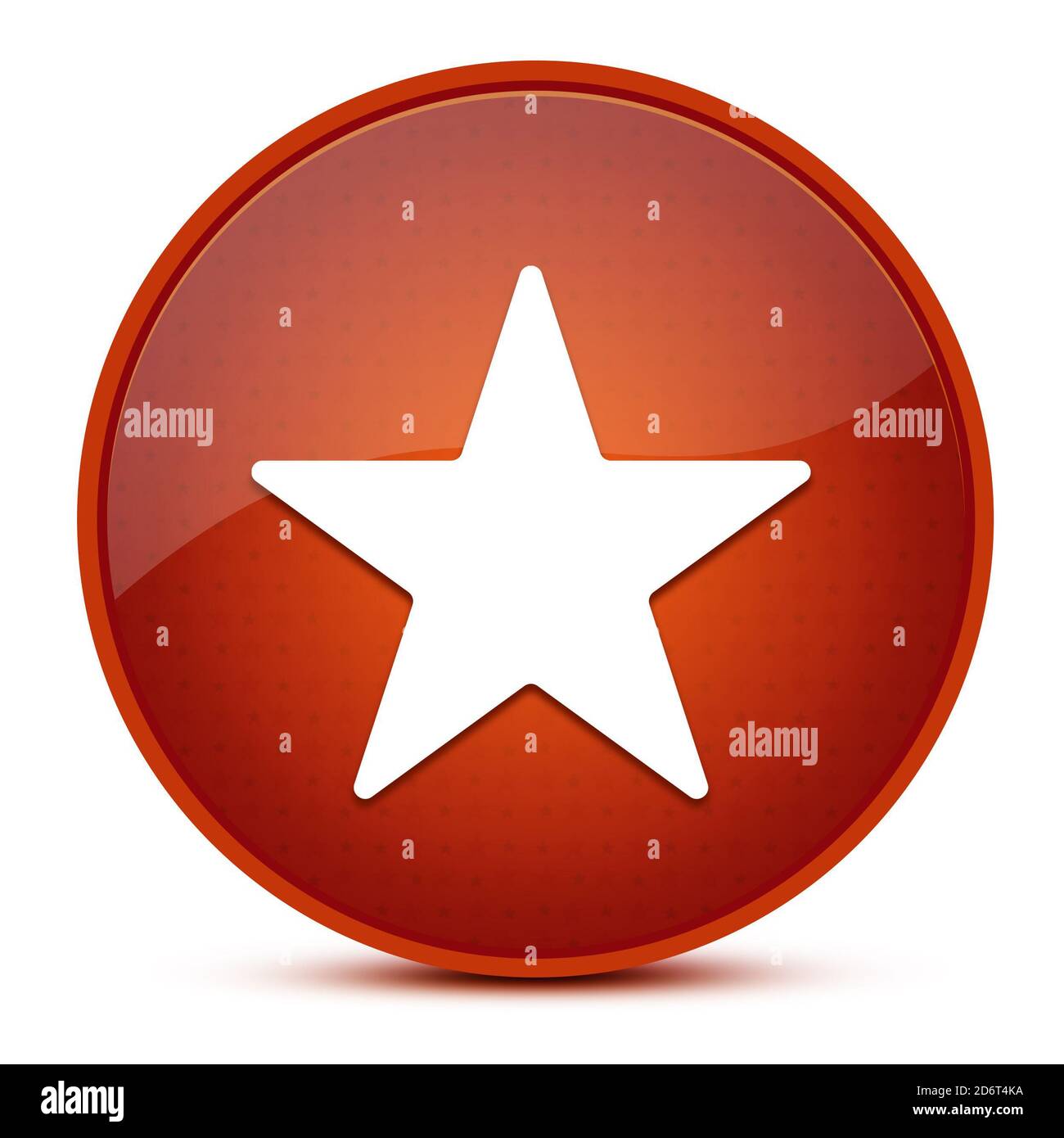 Star aesthetic glossy brown round button abstract illustration Stock ...