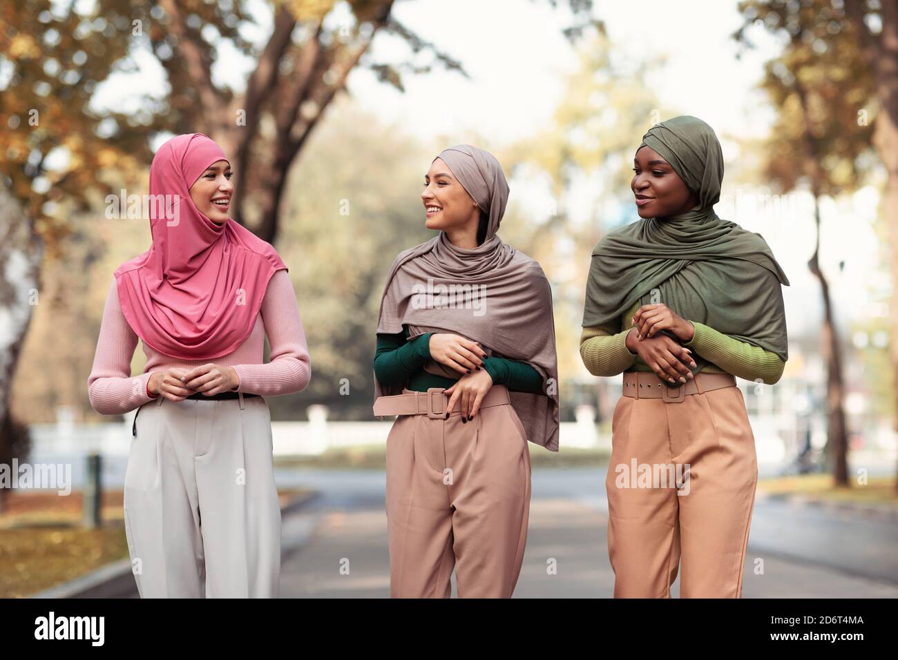 Muslim Women In Hijab