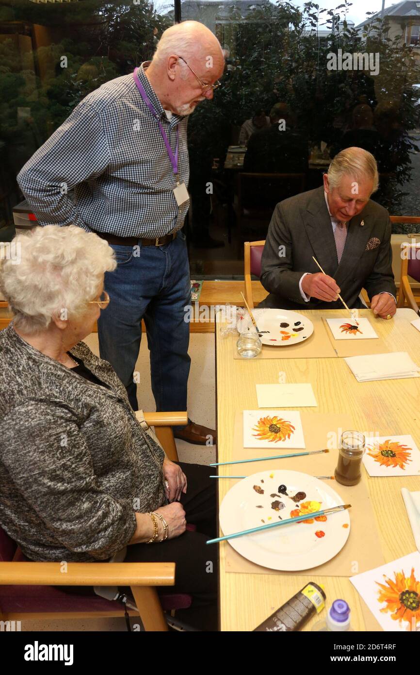 Hrh charles painting hi-res stock photography and images - Alamy