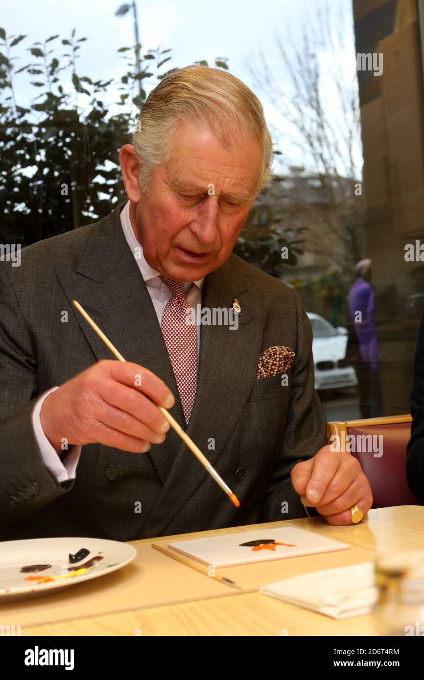 Hrh charles painting hi-res stock photography and images - Alamy