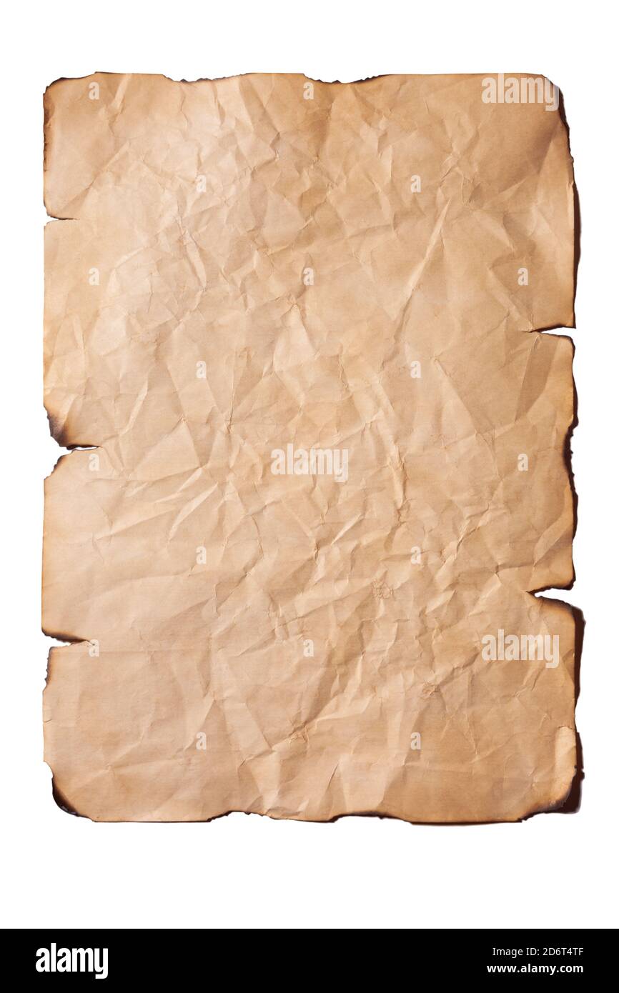 Recycled wrapping kraft paper Cut Out Stock Images & Pictures - Alamy