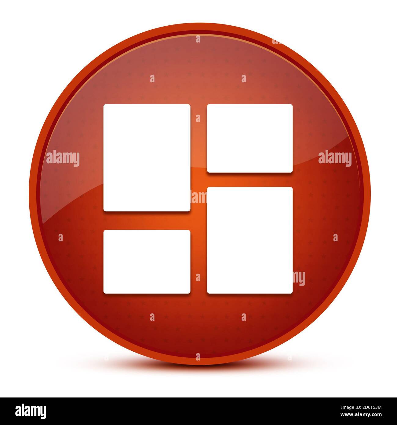 Dashboard aesthetic glossy brown round button abstract illustration ...